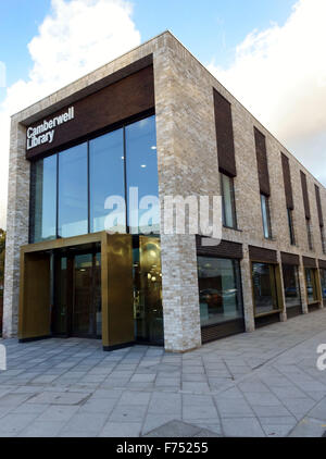 New Camberwell Library, Camberwell Green, South London Stock Photo - Alamy