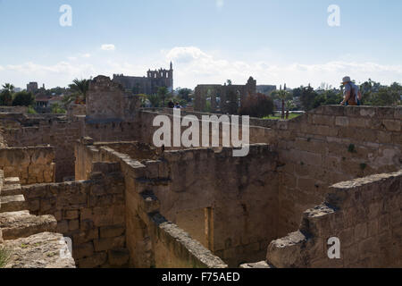 Inside Othello's Tower, a medieval citadel in Famagusta, the Turkish ...