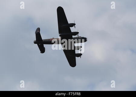 The Avro Lancaster is a four-engine heavy bomber developed by Avro and ...