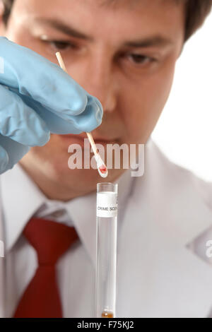 Blood swab test (LMG Test Stock Photo - Alamy