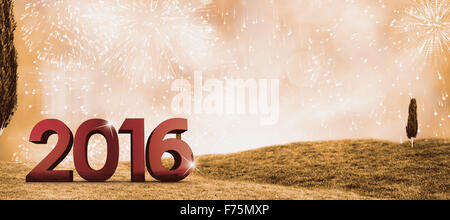Composite image of 2016 graphic Stock Photo - Alamy