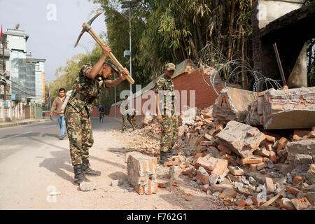 Nepali army personnel, kathmandu, nepal, asia Stock Photo - Alamy