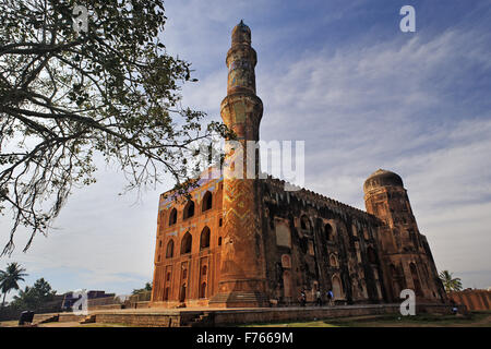 Madarsa of Mahmud Gawan, Mahmud Gawan Madrasa, Bidar, Karnataka, India ...