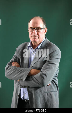 A portrait of Will Hutton in Charlotte Square Gardens during The ...