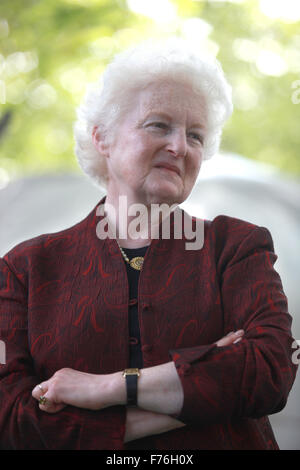A portrait of Julia Neuberger in Charlotte Square Gardens during the ...
