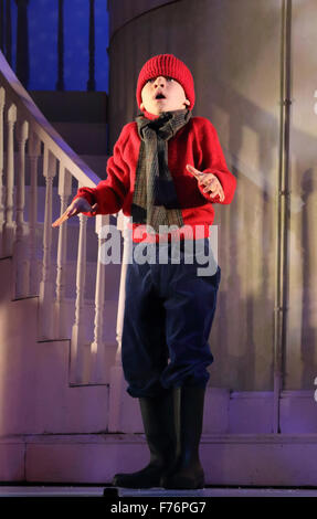 London, UK. 25th Nov, 2015. The Snowman - a new production at the ...