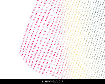 0101 binary code on a computer screen dsca 9010a Stock Photo: 4636437 ...