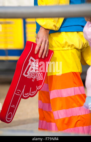 We're number 1 foam hand Stock Photo - Alamy