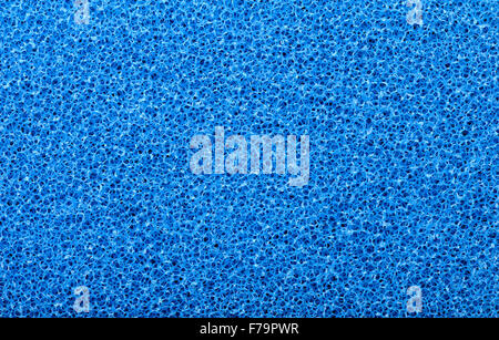 Blue sponge texture closeup background Stock Photo - Alamy