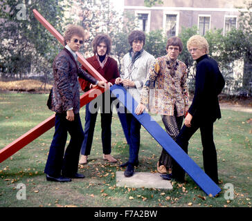 THE MOVE UK pop group in January 1967. From left: Roy Wood, Carl Wayne ...