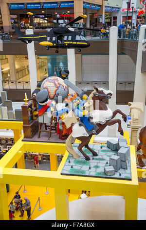 Lego display, Mall of America, Minneapolis, Minnesota, USA Stock Photo ...