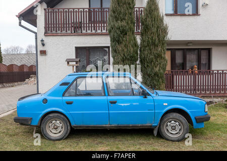 An old Skoda car from the Czech Republic. Skoda is a Czech automobile ...