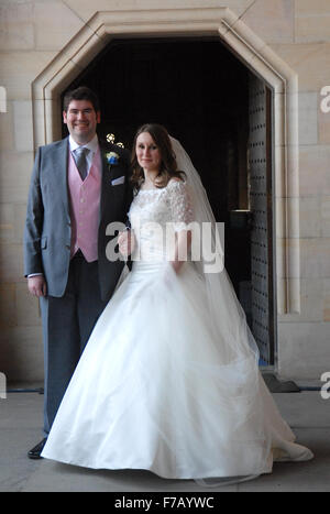 Alex Staines and Cassie Hall, who married on the same day as Kate ...