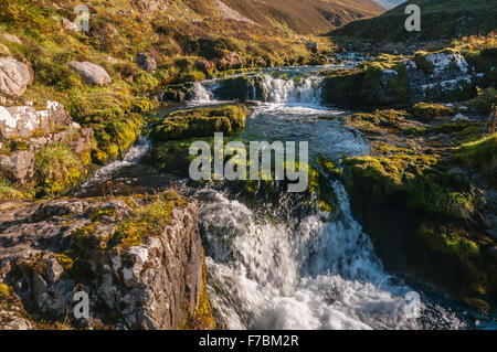 The Traligill caves at Inchnadamph, Assynt, Scotland, UK Stock Photo ...