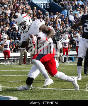 Norfolk, VA, USA. 28th Nov, 2015. Old Dominion Monarchs wide receiver ...