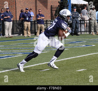Norfolk, VA, USA. 28th Nov, 2015. Old Dominion Monarchs wide receiver ...