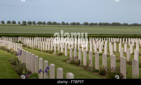 Fourtenay - le - pesnel WW2 war cemetary outside city of Caen, Normandy ...