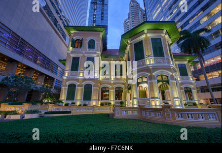 The beautiful colonial House on Sathorn, Bangkok, Thailand Stock Photo ...