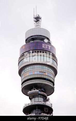 BT Tower (aka Post Office Tower), Fitzrovia, London, Greater London ...