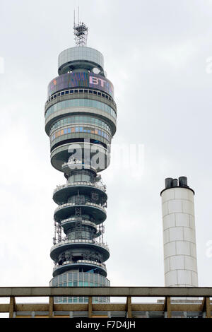 BT Tower (aka Post Office Tower), Fitzrovia, London, Greater London ...