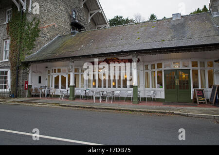 The Hafod Hotel at Devil's Bridge in Wales Stock Photo - Alamy