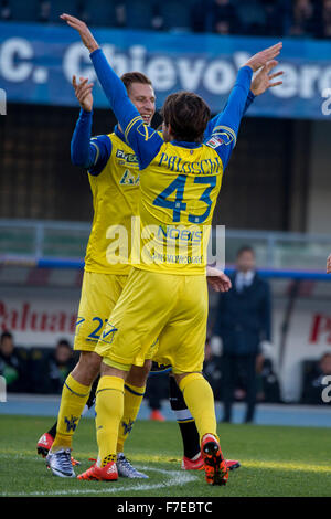 Alberto Paloschi (Chievo), NOVMEBER 29, 2015 - Football/Soccer ...