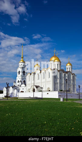Assumption cathedral at Vladimir built in the 12th century (Russia ...