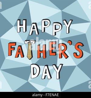 Happy Father's day kids doodle vector. We love you Dad Father's day ...