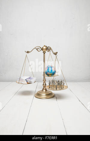 Globe, Law and justice concept Stock Photo - Alamy
