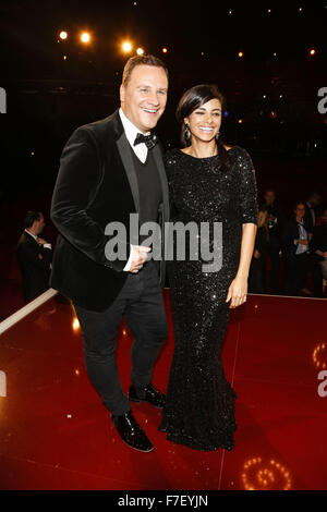Celebrities attending the Goldene Bild der Frau Award at Hamburger ...