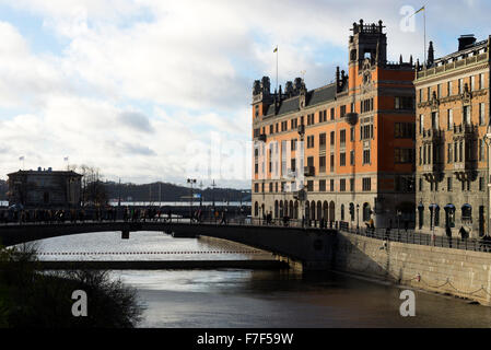 The Beautiful Rosenbad Building [Rose Bath] in Stromgatan Stockholm ...