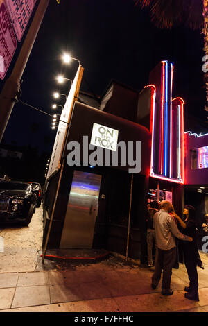 The Roxy Theatre, Sunset Strip, West Hollywood, California, USA Stock ...