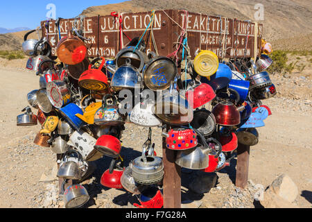 Teakettle Junction, Death Valley National Park, California Stock Photo ...
