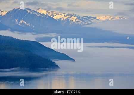 View of Douglas Channel from Bish Creek Forest Service road, Kitimat ...