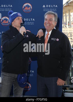 Comedian Jim Breuer and Mets legend Mike Piazza join the Delta Air ...