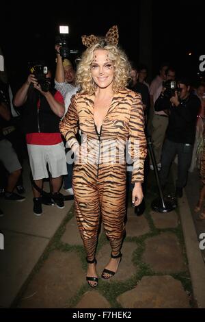 Molly Sims seen arriving at the Casamigos Tequila Halloween Party ...