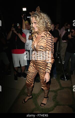 Molly Sims seen arriving at the Casamigos Tequila Halloween Party ...
