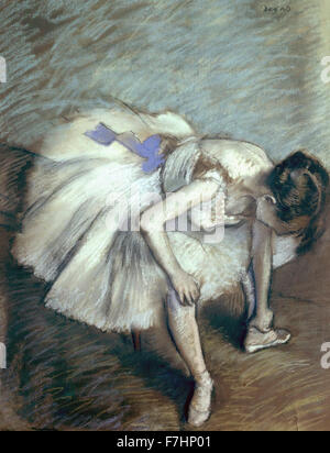 Edgar Degas Seated Dancer Stock Photo - Alamy