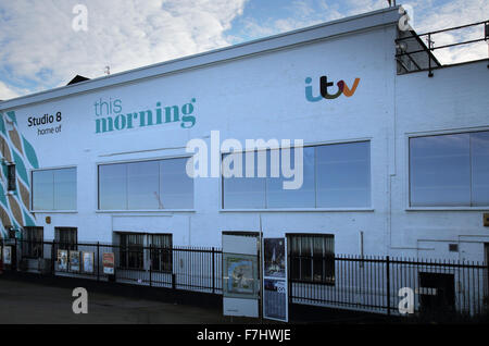 ITV Studio 8 on the South Bank, London. The home of the This Morning TV ...
