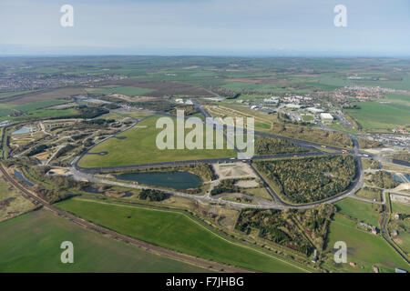 An aerial view of RAF/DST Leconfield near Beverley, East Yorkshire ...