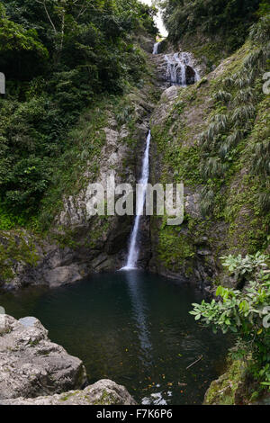 Salto de Dona Juana (waterfall). Located between Jayuya and Villaba ...