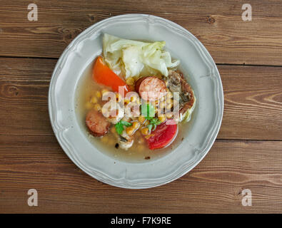 Puchero - stew originally from Spain, prepared inMexico, Argentina ...