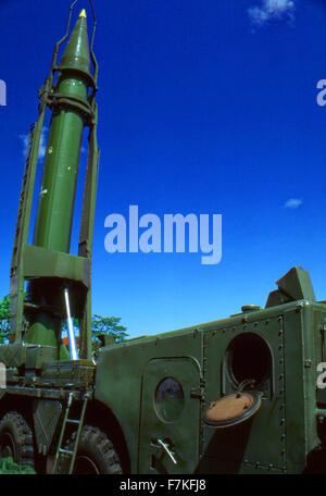 Mobile SCUD rocket launcher with missile Stock Photo - Alamy