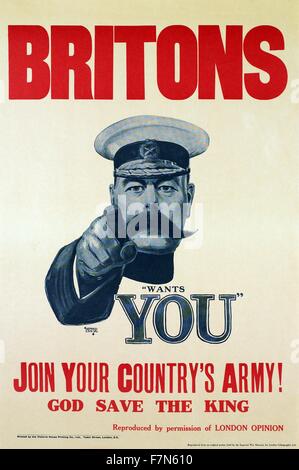 Lord Kitchener Wants You was a British world war I recruitment poster ...