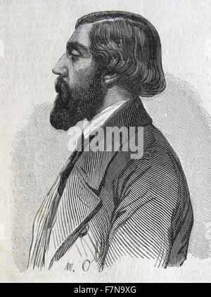 Illustration of Charles-Emile Reynaud (1844-1918) a French inventor ...