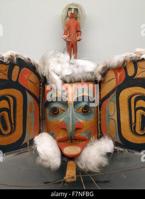 Raven transformation mask made by Chief Charles Edenshaw. From Canada ...