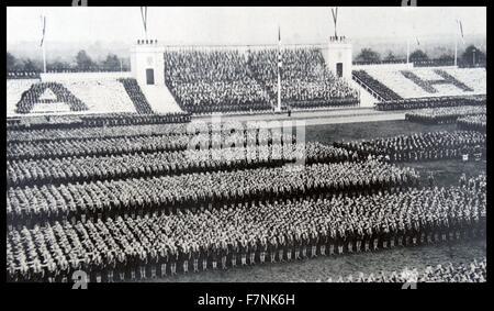 Nazi Germany, Hitler Youth rally in the Lustgarten, Berlin, May 1, 1933 ...
