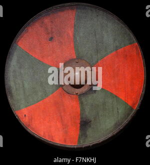 Anglo-Saxon shield from the Staffordshire Hoard. Dated 6th Century ...