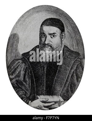Gabriele Falloppio, Italian Anatomist and Physician Stock Photo - Alamy