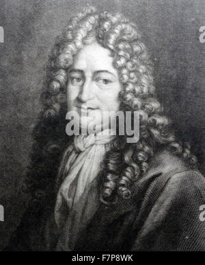 Gottfried Wilhelm von Leibniz (1646-1716). German philosopher and ...
